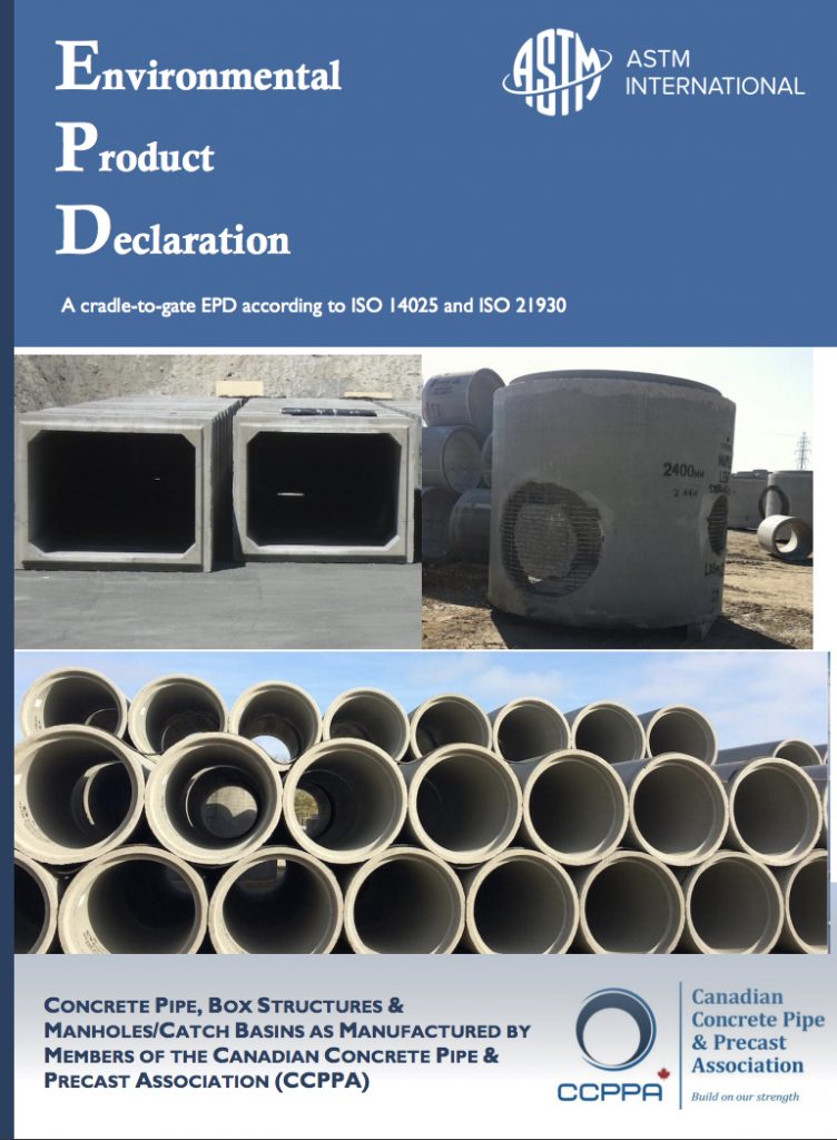 CCPPA introduces new Environmental Product Declaration | Canadian Design and Construction Report