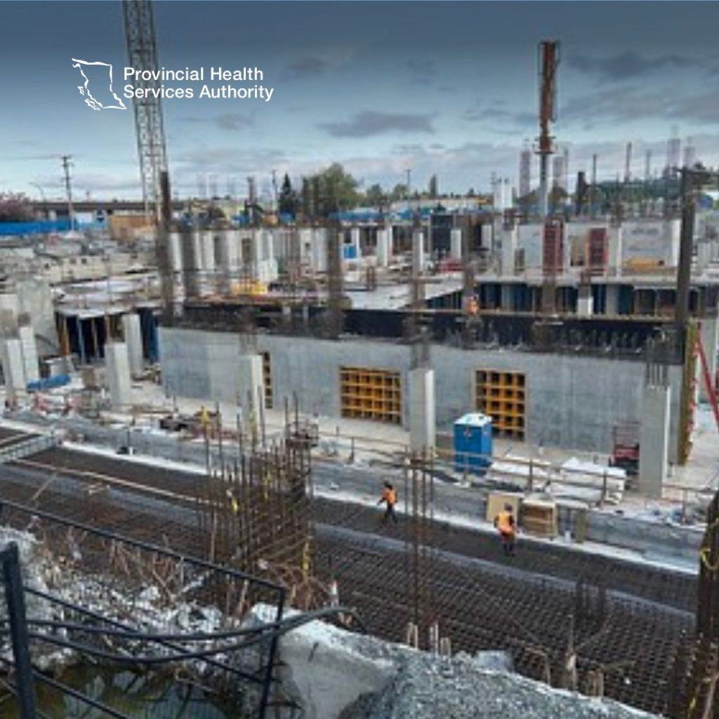 Construction rises on new Surrey Hospital and BC Cancer Centre ...